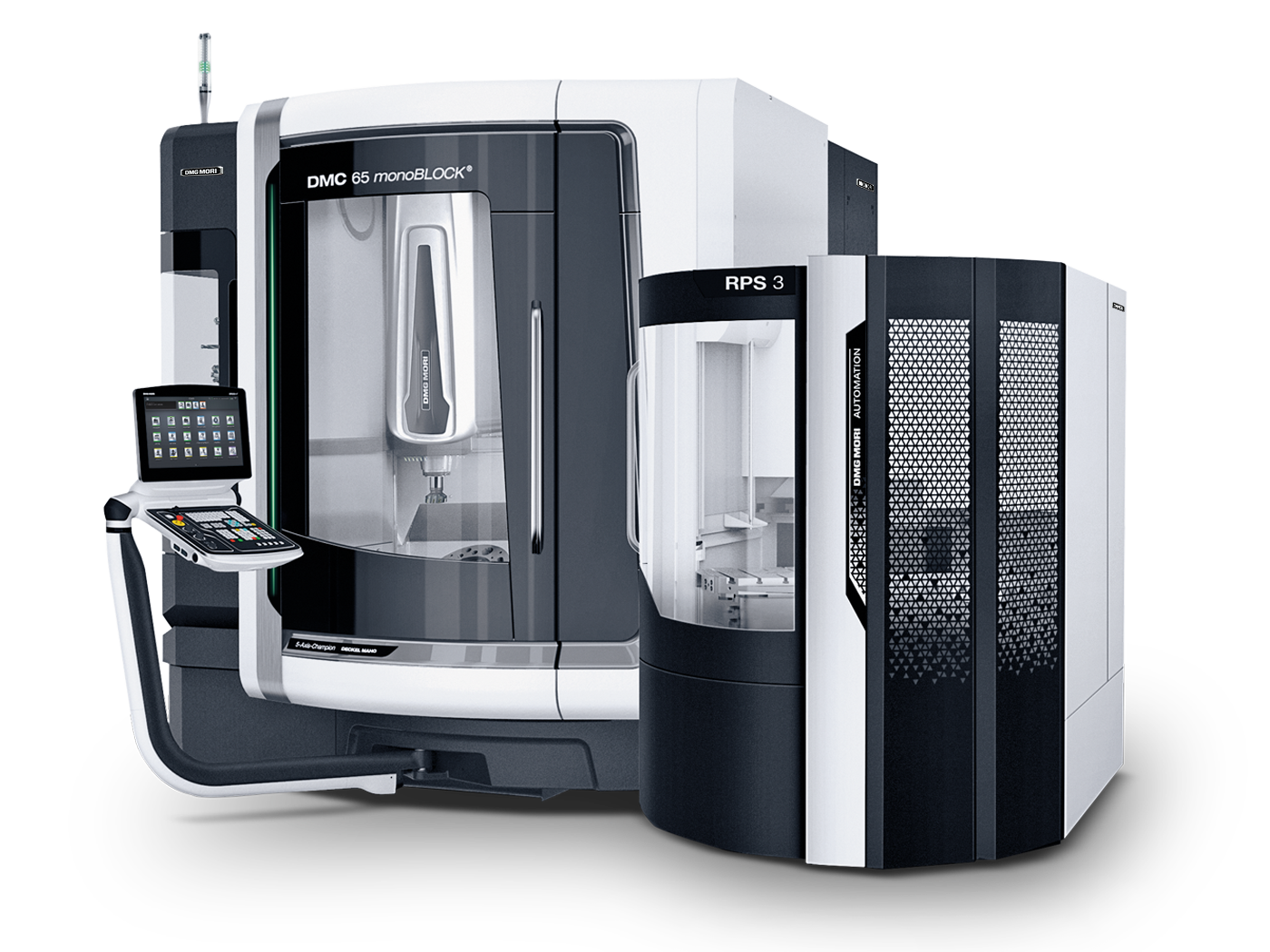 RPS monoBLOCK - Round storage automation system - DMG MORI Canada