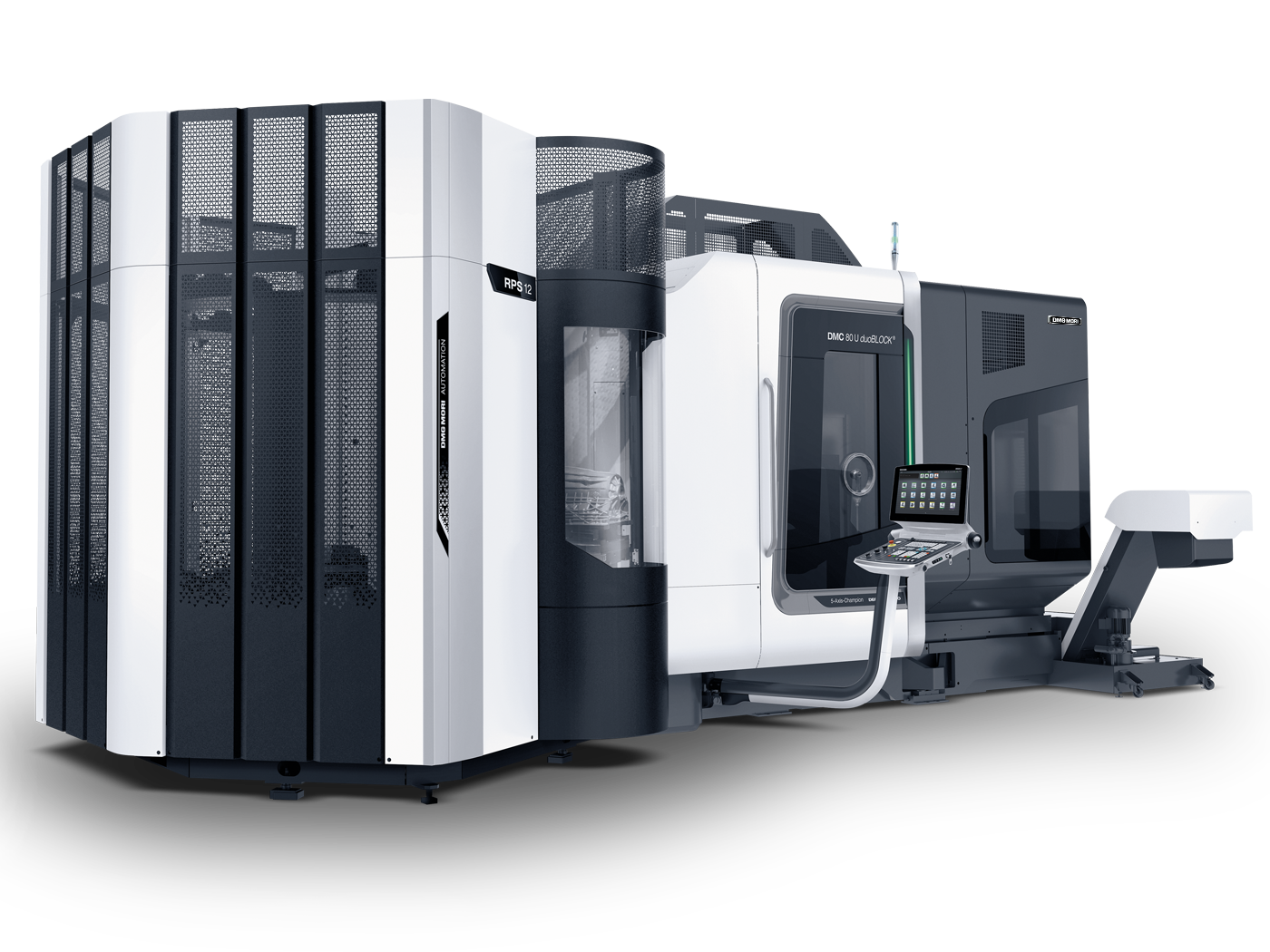 RPS duoBLOCK - Round storage automation system - DMG MORI Canada