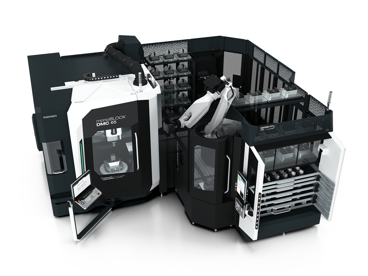 MATRIS WPH - Robot automation system by DMG MORI - DMG MORI Canada