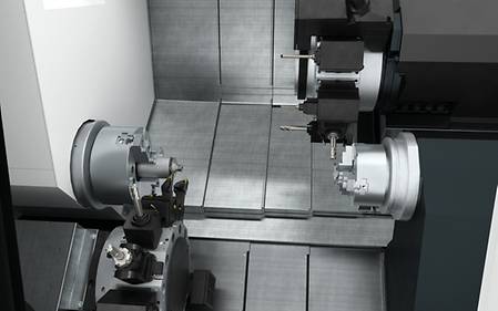 Highly productive universal turning with two turrets - DMG MORI Canada